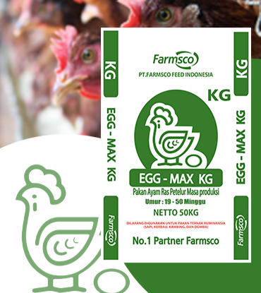 Egg Max KG - Layer Feed - Farmsco Indonesia